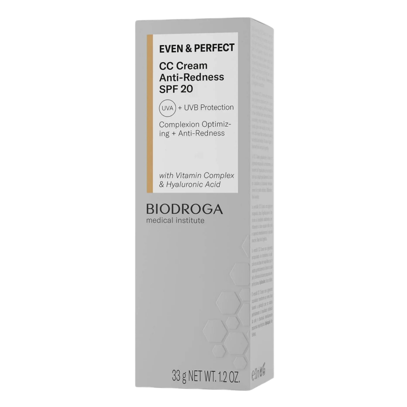 EVEN & PERFECT CC Cream Anti-Redness SPF20 - Biokosmetik of Texas